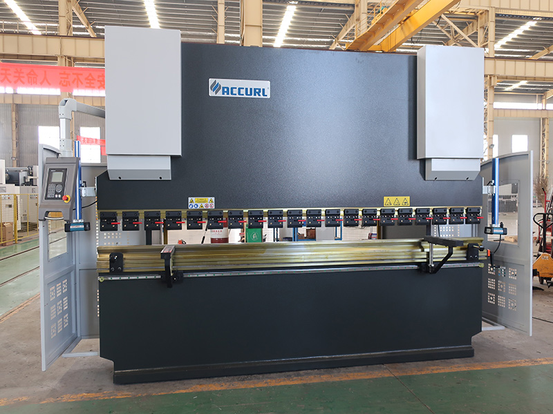 màquina de fre de pressió freda CN de seguretat usada 80T 2500mm WC67K ...